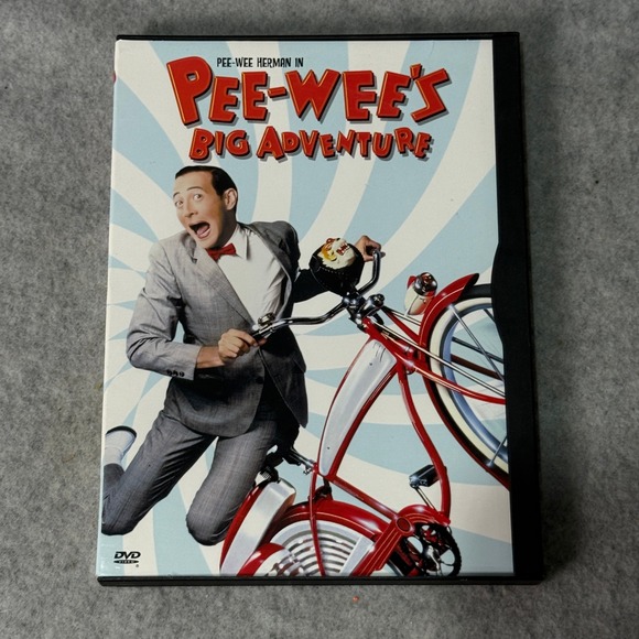 Media | Pee Wees Big Adventure Dvd Movie Tim Burton Pee Wee Herman ...
